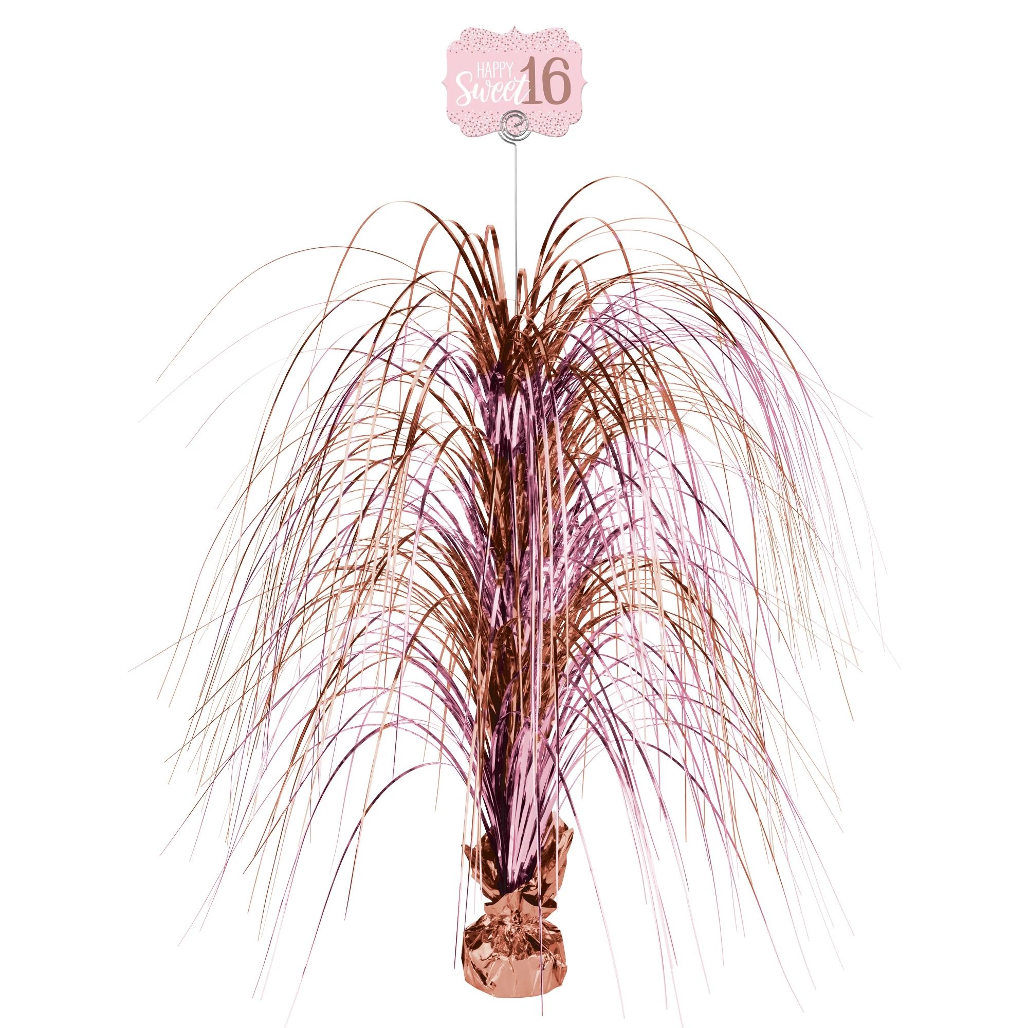 Blush Sixteen Large Spray Centerpiece - Party On!