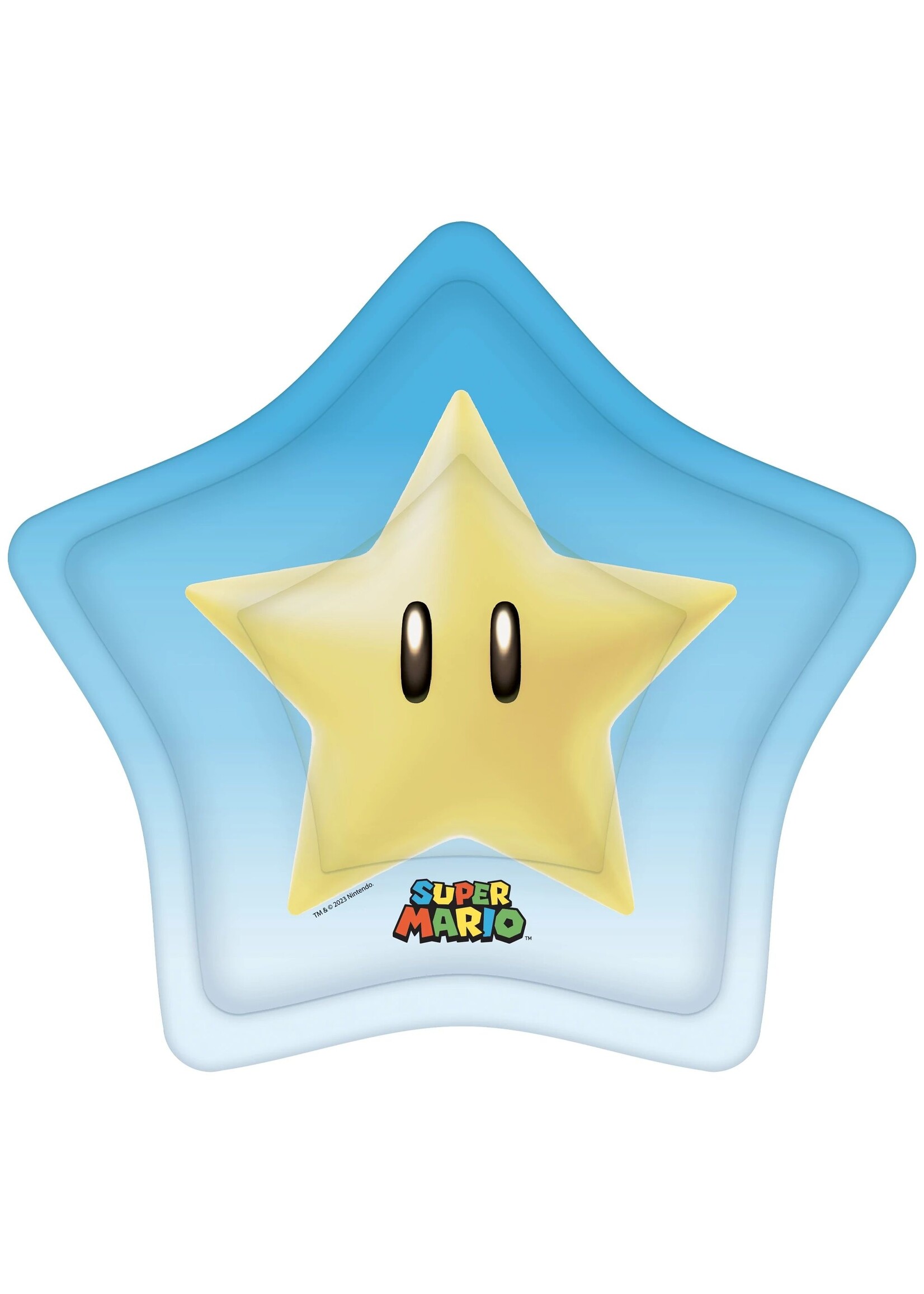 Super Mario Shaped Plates - Party On!