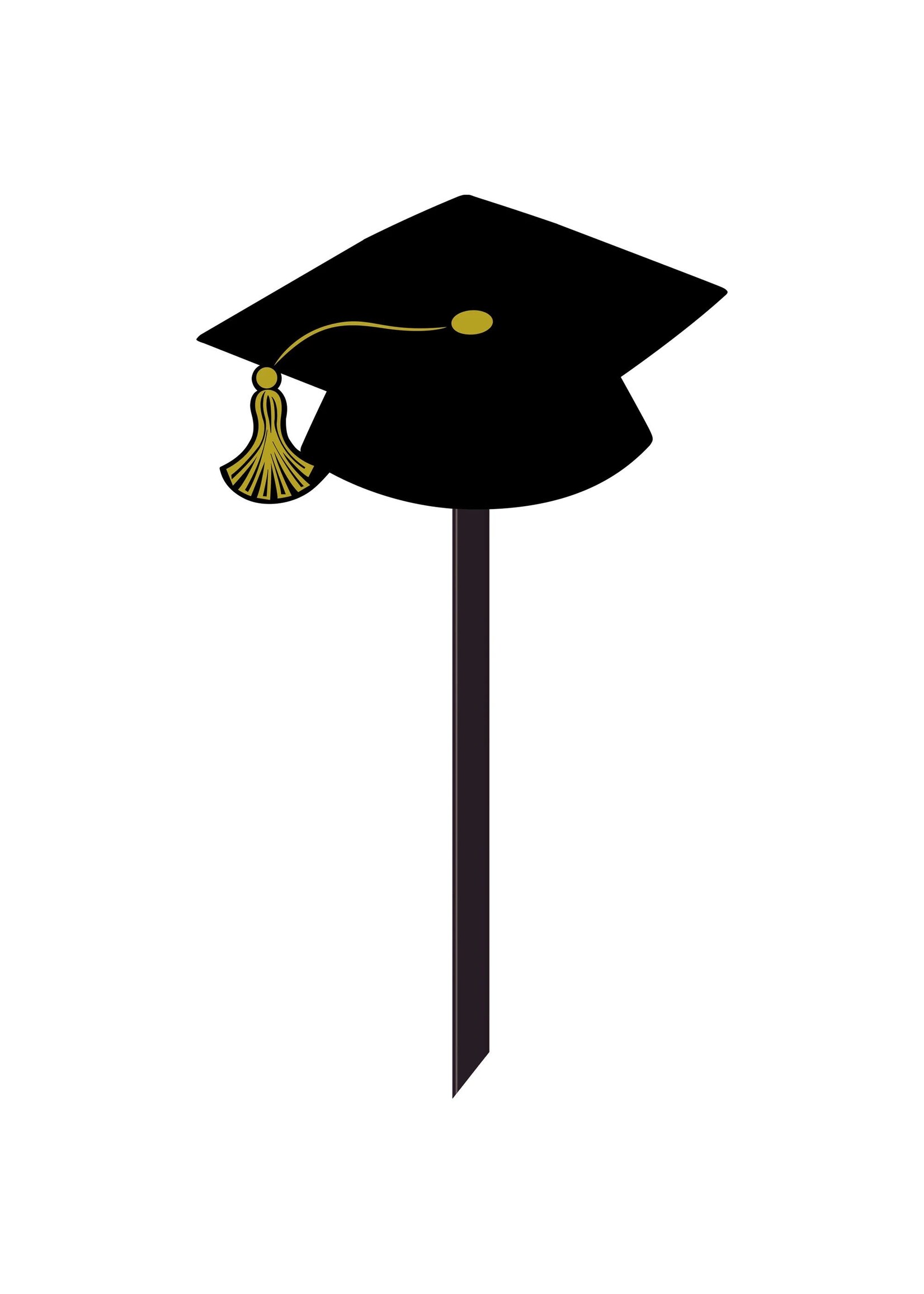 Grad Cap Value Yard Sign - Party On!