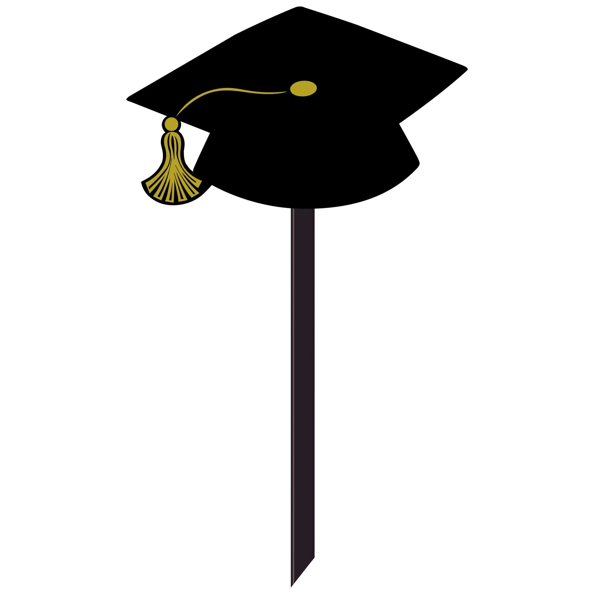 Grad Cap Value Yard Sign - Party On!