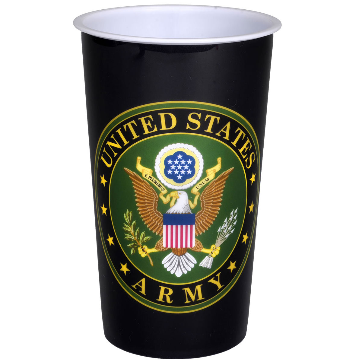 US Army – Souvenir Cup 20 oz. Army Seal - Party On!