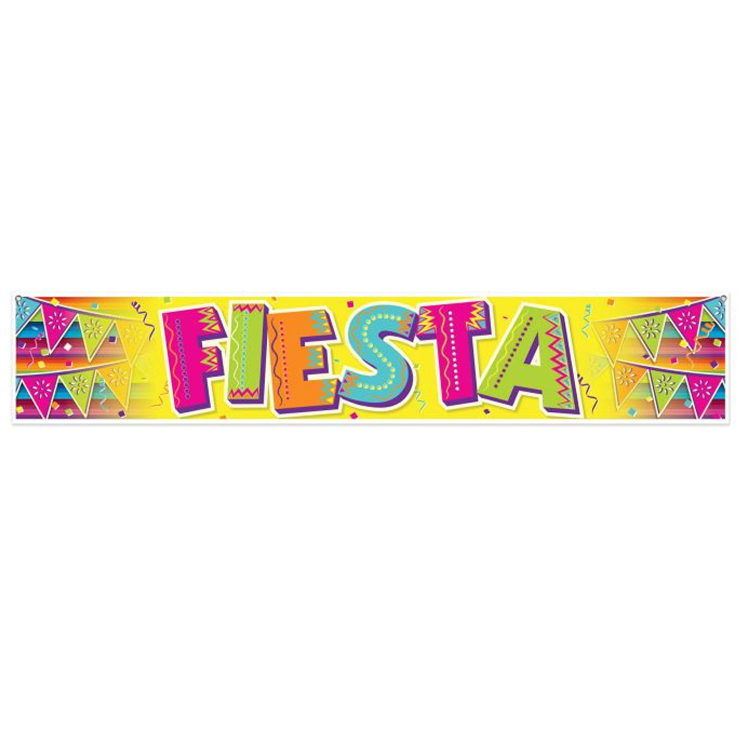 Fiesta Banner - 5ft - Party On!