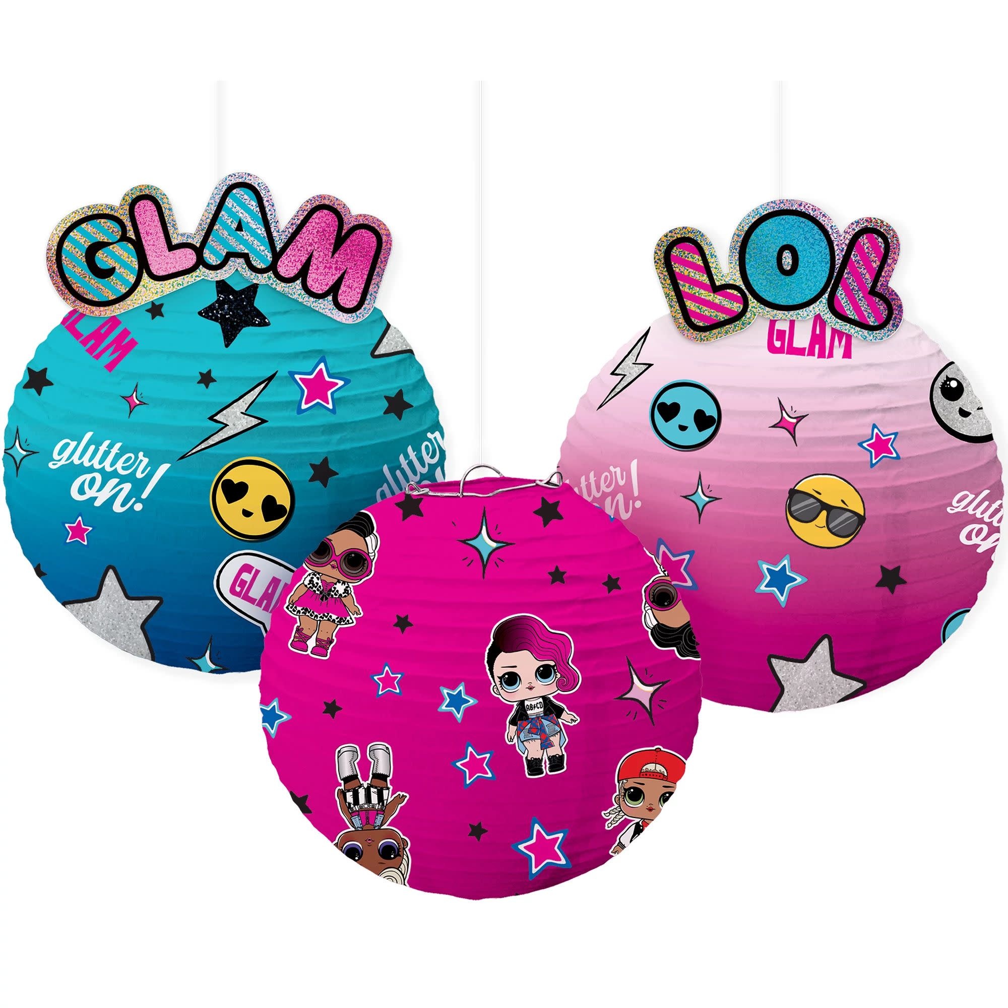LOL Surprise, Together 4 Eva! Embellished Lanterns - Party On!
