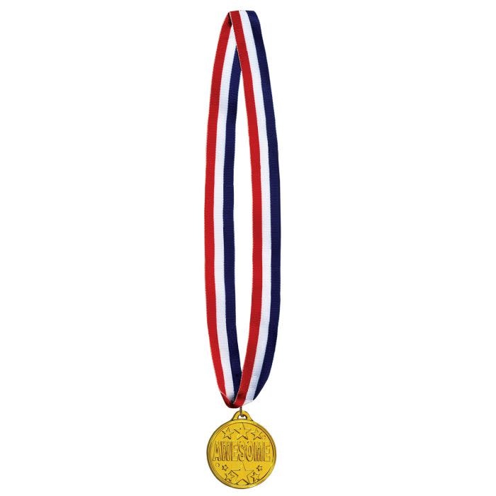 Awesome Medal w/Ribbon - Party On!