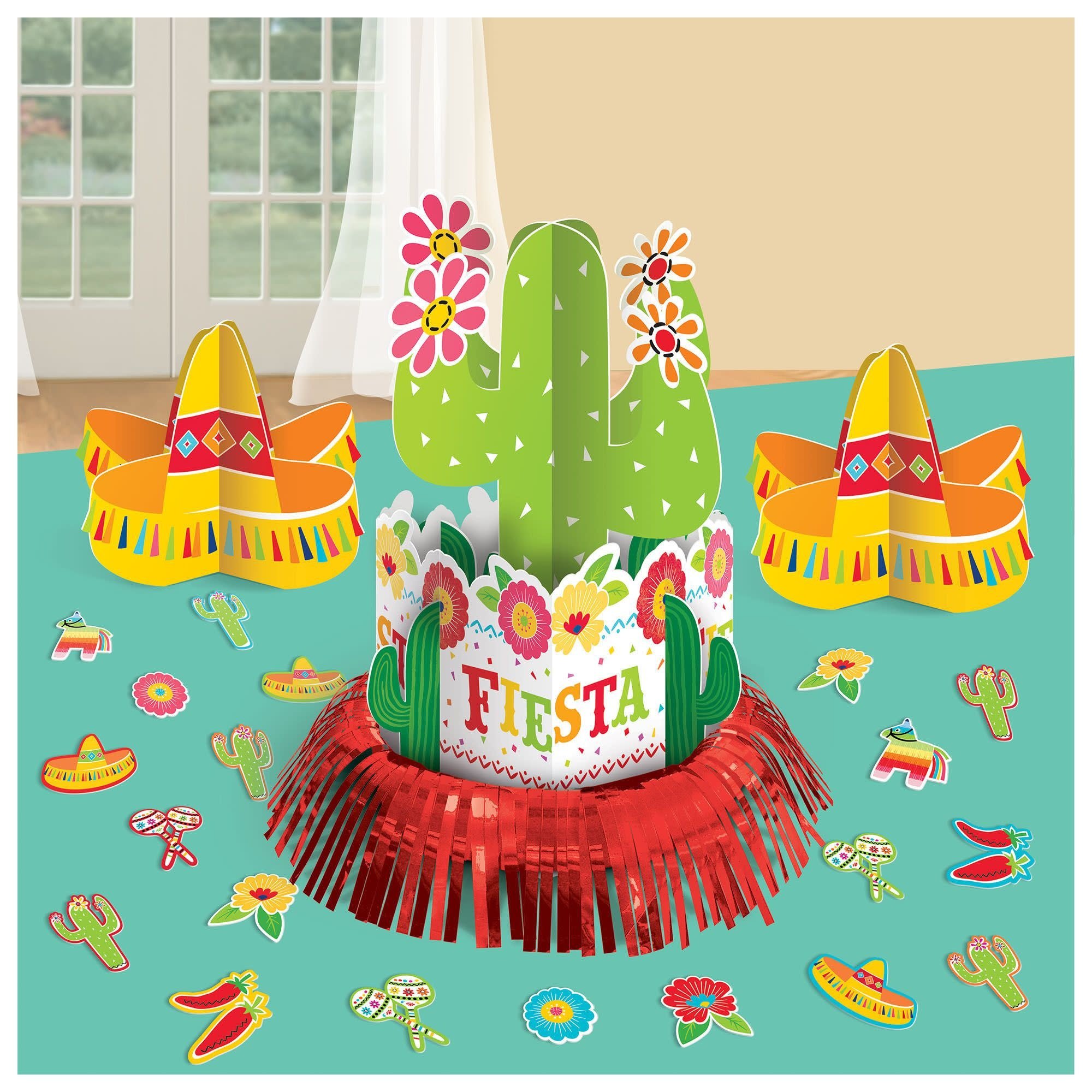 Fiesta Table Decorating Kit - Party On!
