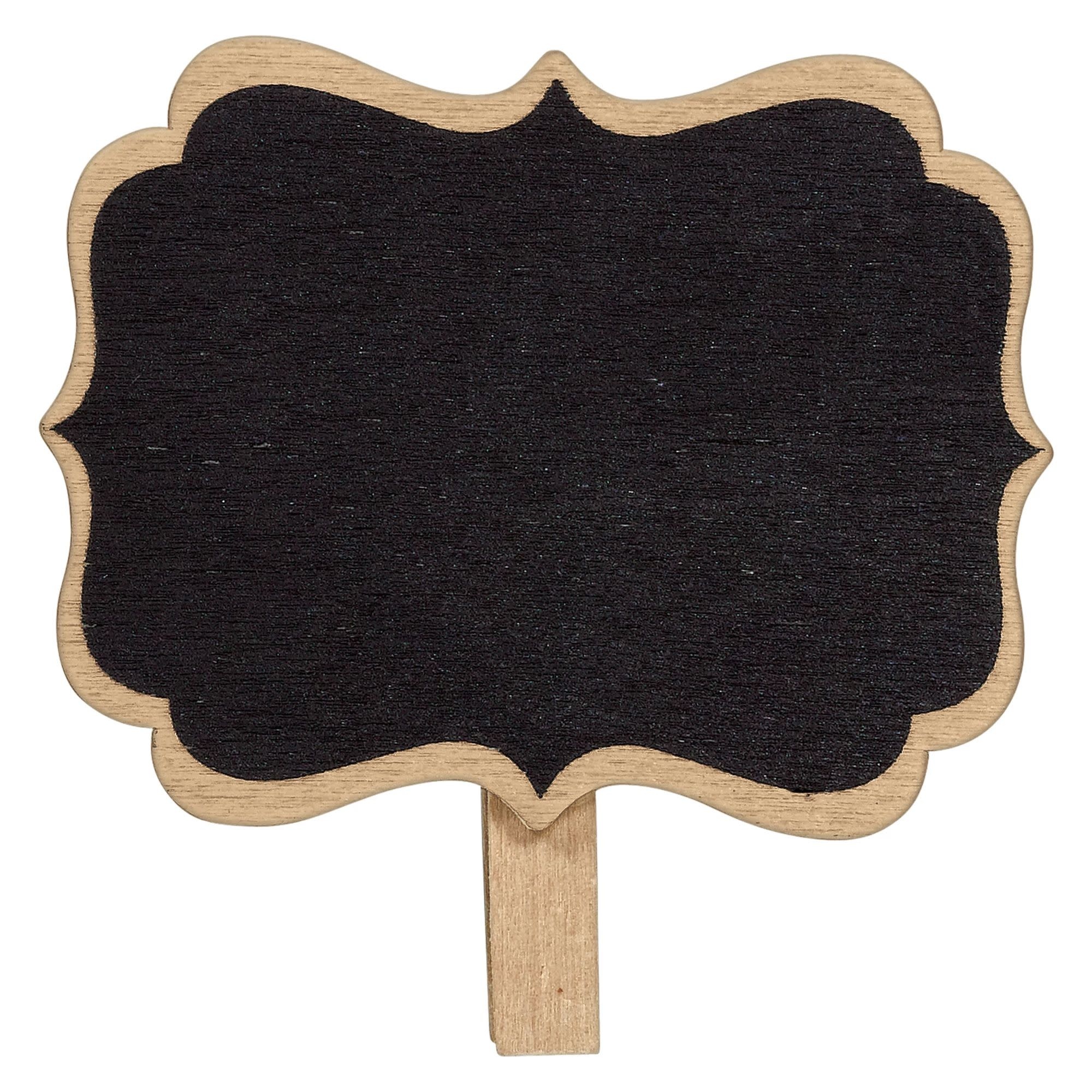 Chalkboard Clip - On Labels - Party On!