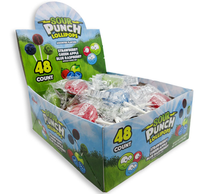 Bulk Sour Punch Pops - Party On!
