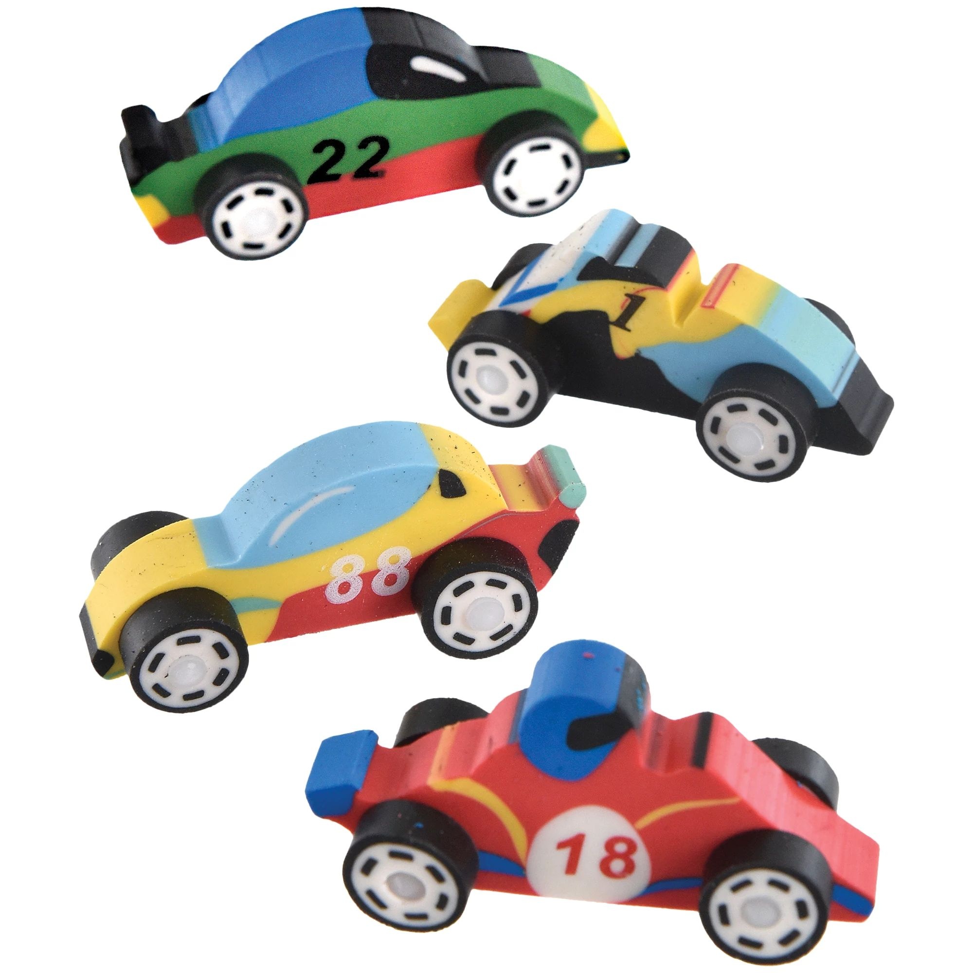 Race Car Erasers - Party On!