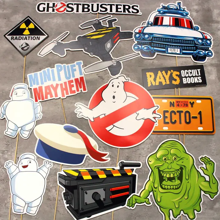 Ghostbusters Photo Booth Props - Party On!