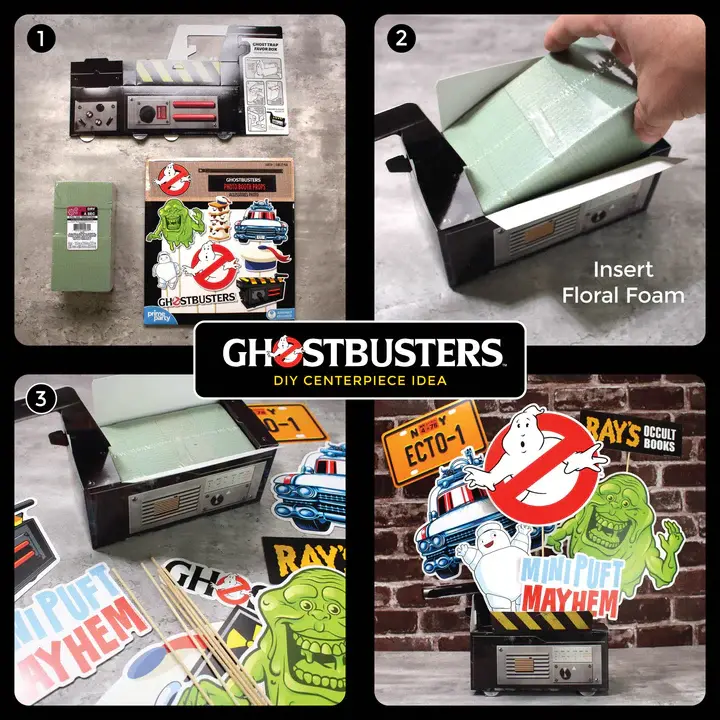 Ghostbusters Photo Booth Props - Party On!