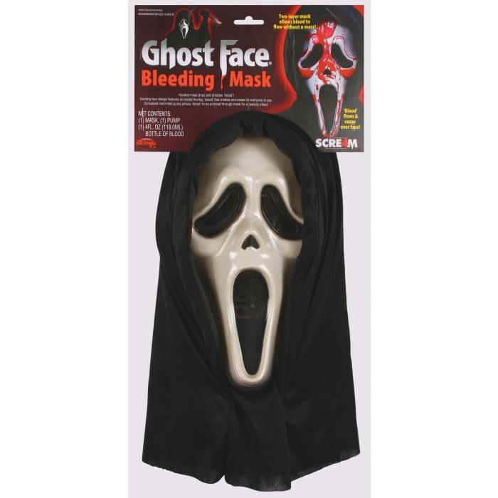 Dripping Bleeding Ghost Face® Mask - Party On!