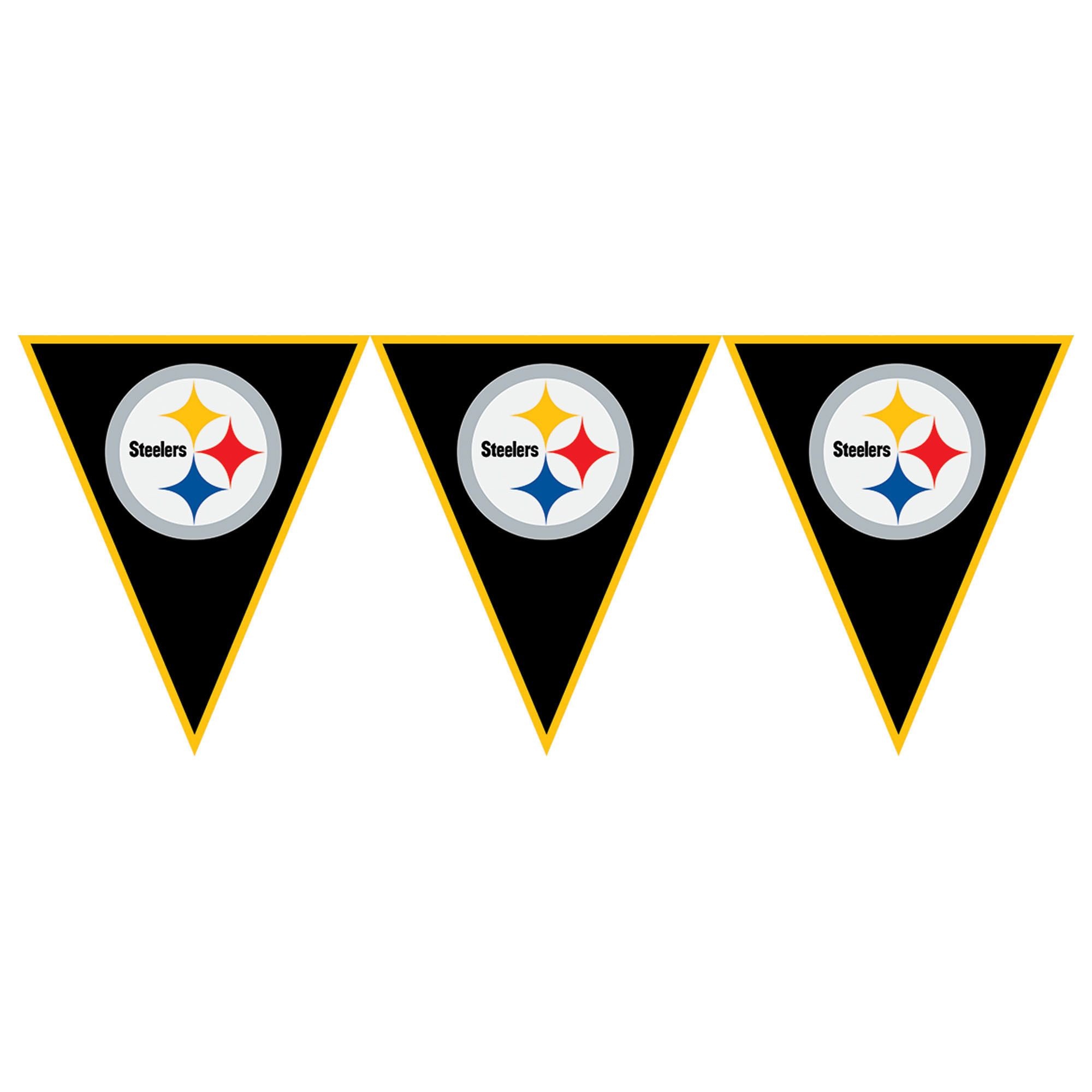 Pittsburgh Steelers Pennant Banner - Party On!