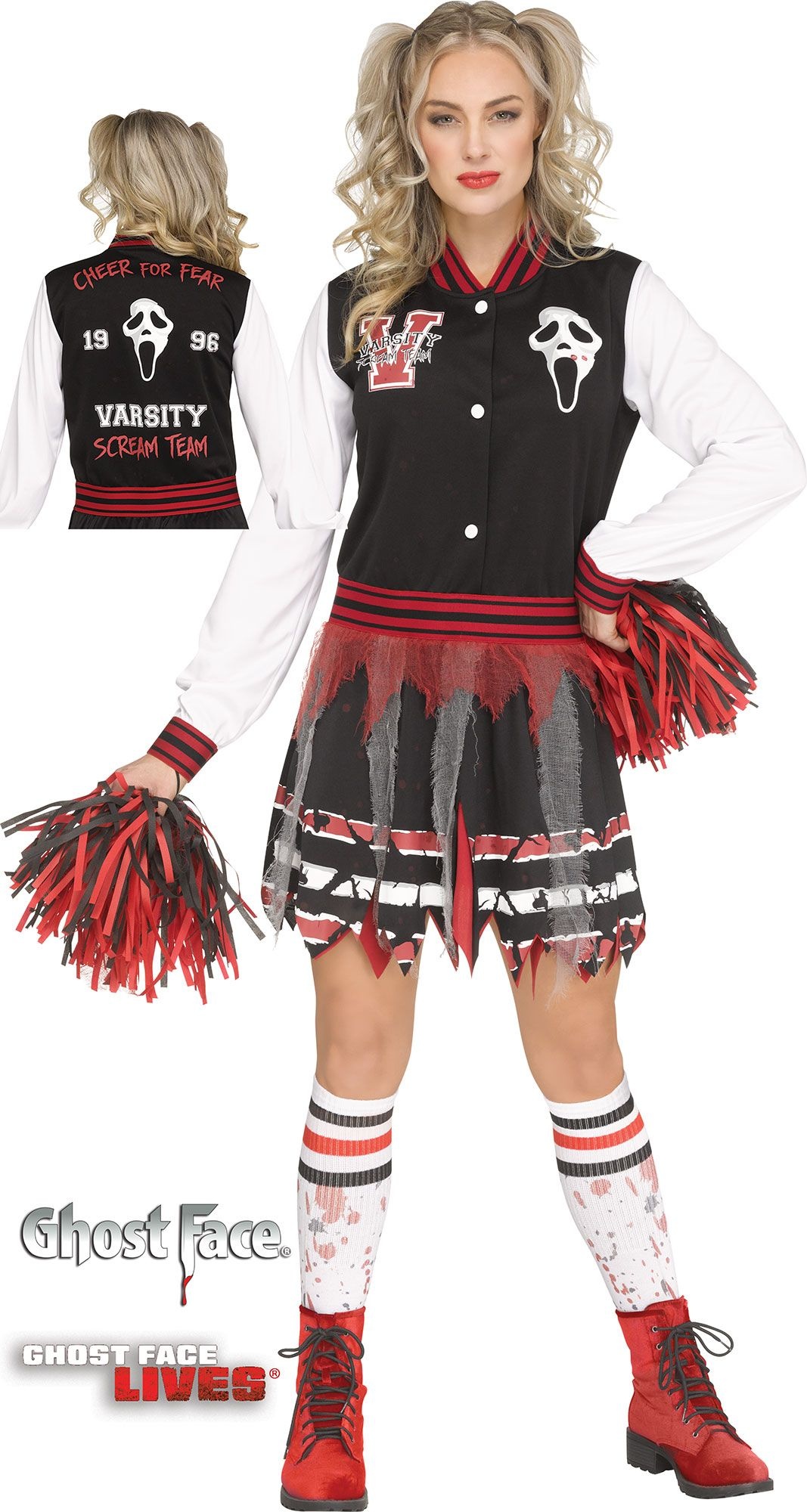 GHOST FACE CHEERLEADER - Party On!