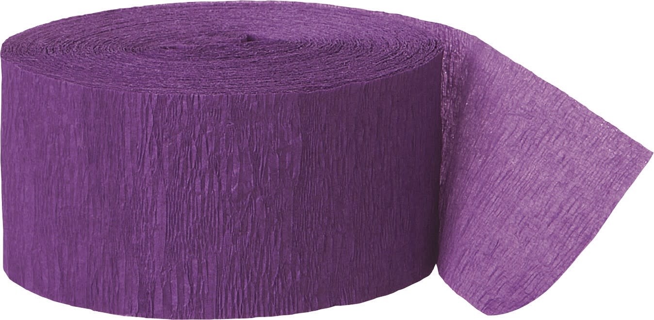 Streamers Pretty Purple 81 ft - Party On!