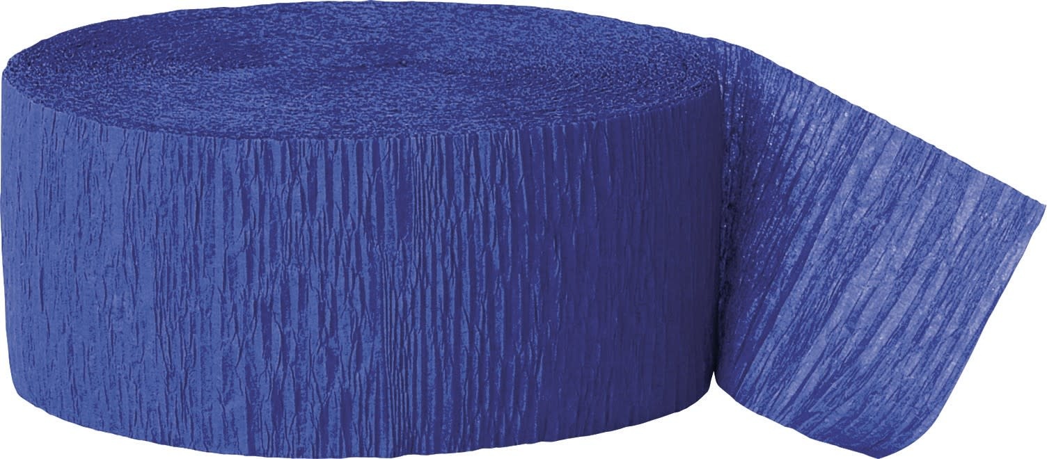 Streamers Royal Blue 81 ft - Party On!