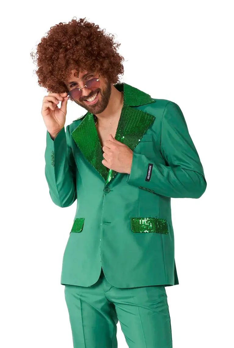 Suitmeister Disco Suit Green - Party On!