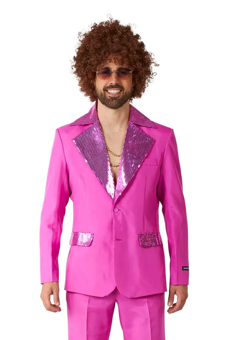 Suitmeister Disco Suit Pink - Party On!