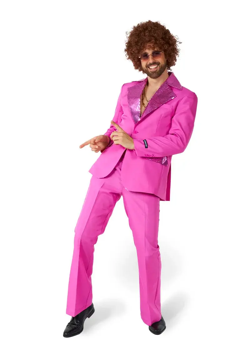 Suitmeister Disco Suit Pink - Party On!