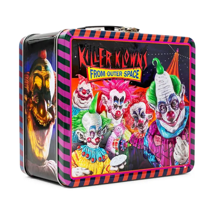 Killer Klowns From Outer Space Metal Tin Lunch Box - Party On!