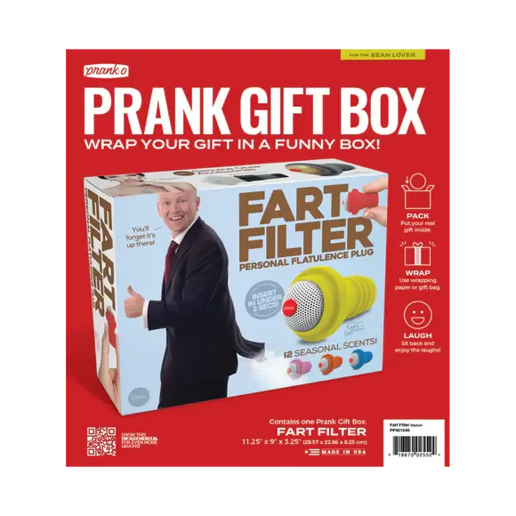 Prank Gift Box Fart Filter - Party On!