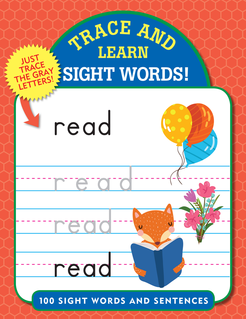 Trace and Learn Sight Words Workbook | Party On USA - Party On!