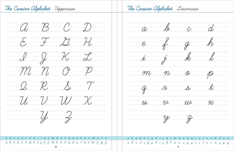 Cursive Handwriting Workbook | Party On USA - Party On!