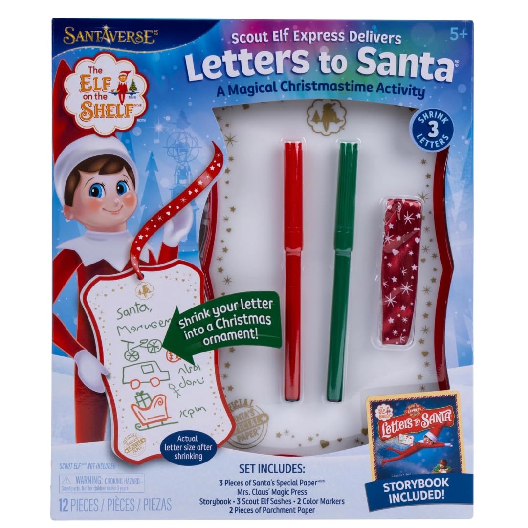 Scout Elf Express Delivers Letters to Santa® Mini Pack | Party On USA ...
