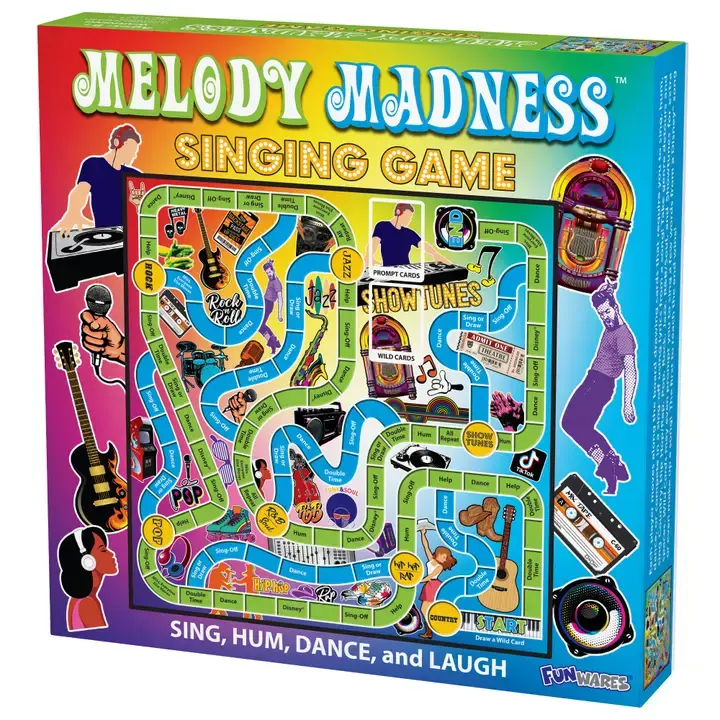 Melody Madness Singing Game – Family Party, Birthday & Gift - Party On!