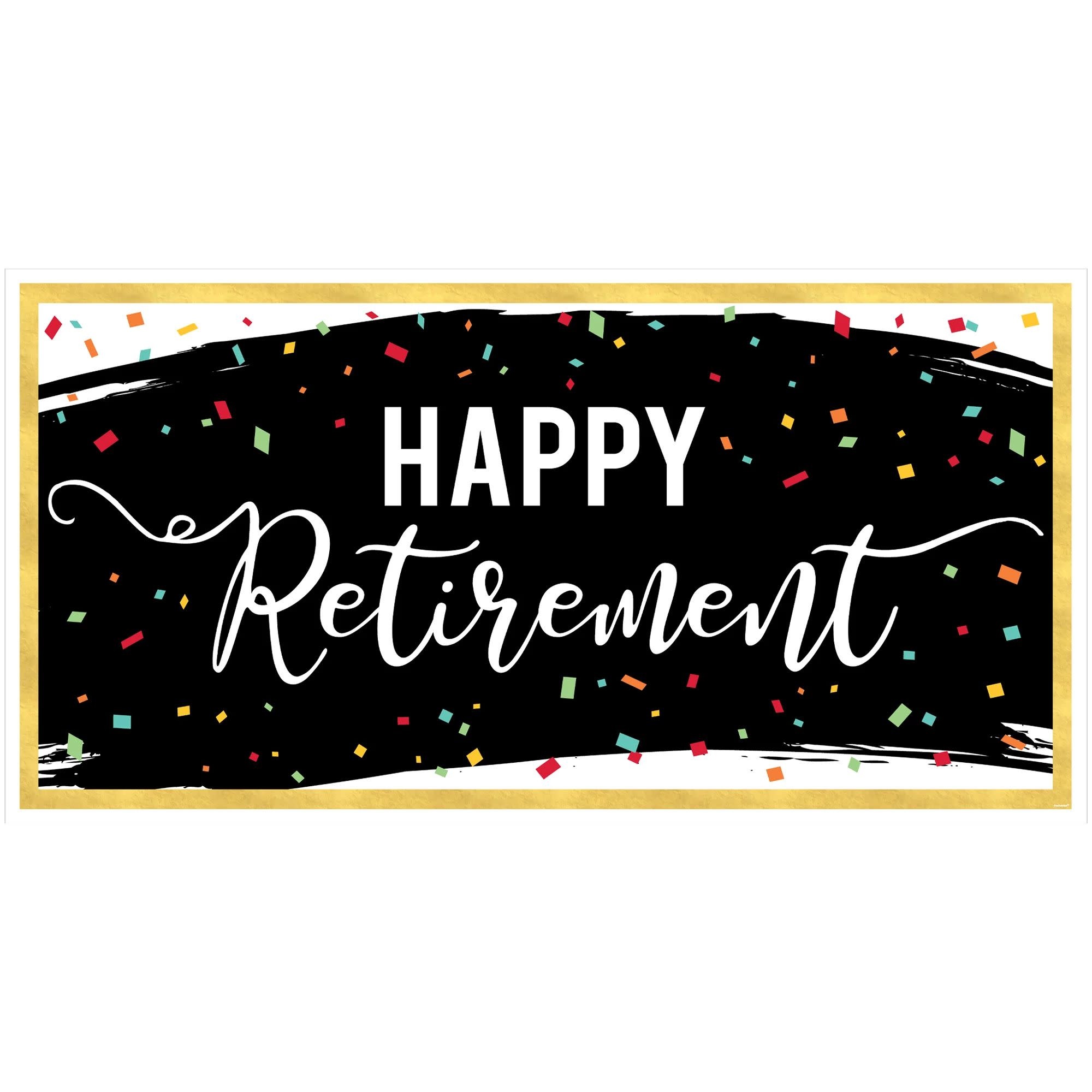65in BANNER RETIREMENT | Party On USA - Party On!