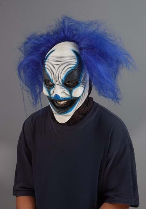 Blue Carousel Clown Costume Mask - Party On!