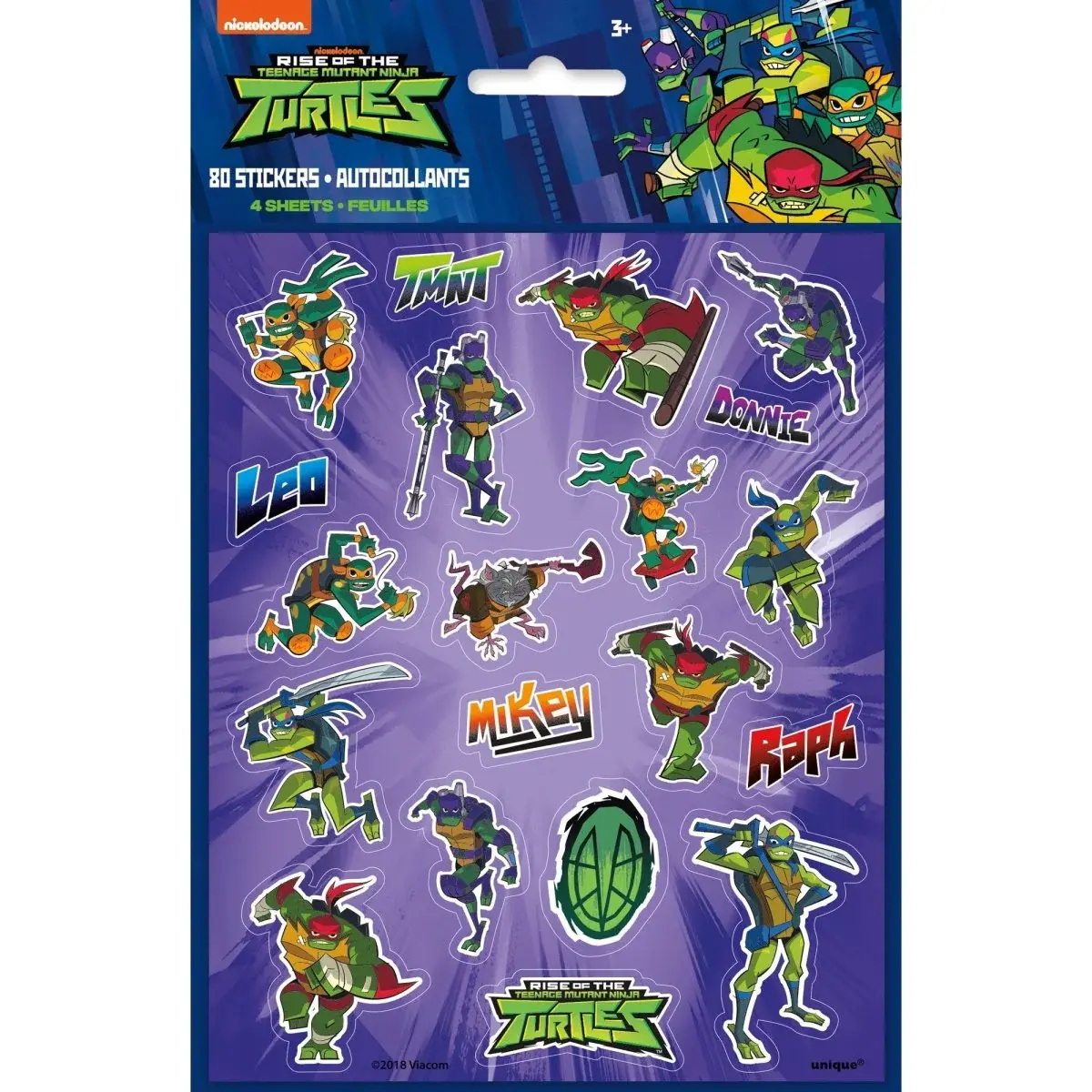 Teenage Mutant Ninja Turtles Stickers | Party On USA - Party On!