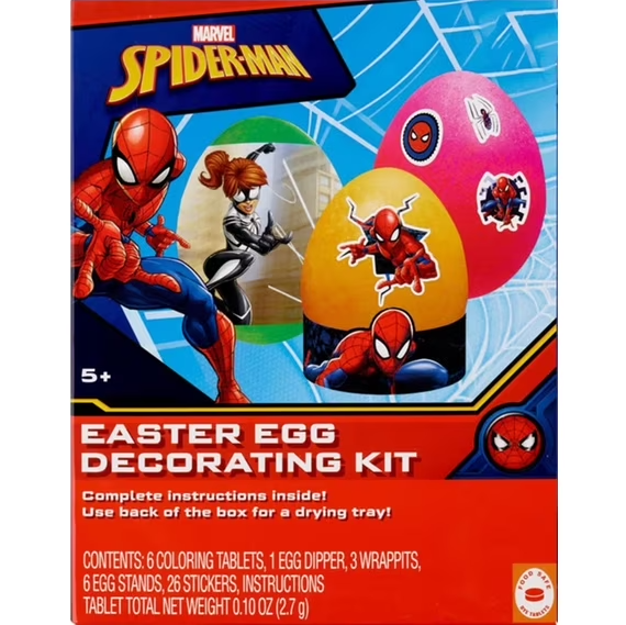Spiderman Easter Egg Decorating Kit | Party On USA - Party On!