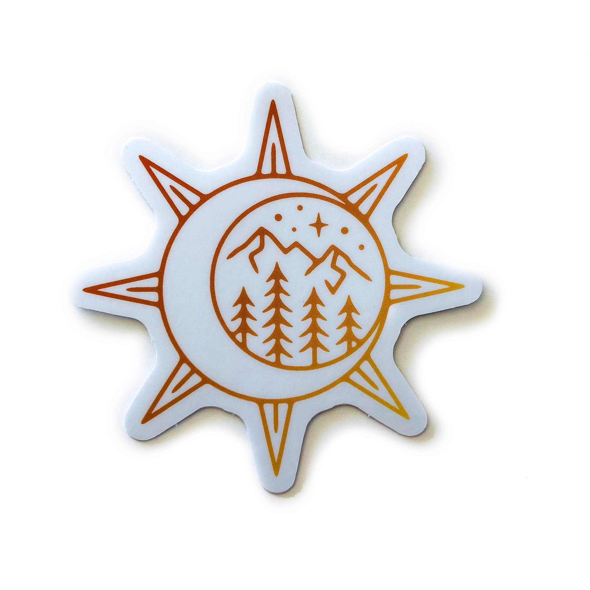 Stickers, Labels & Tags Sun and Moon Vinyl Weatherproof Sticker ...