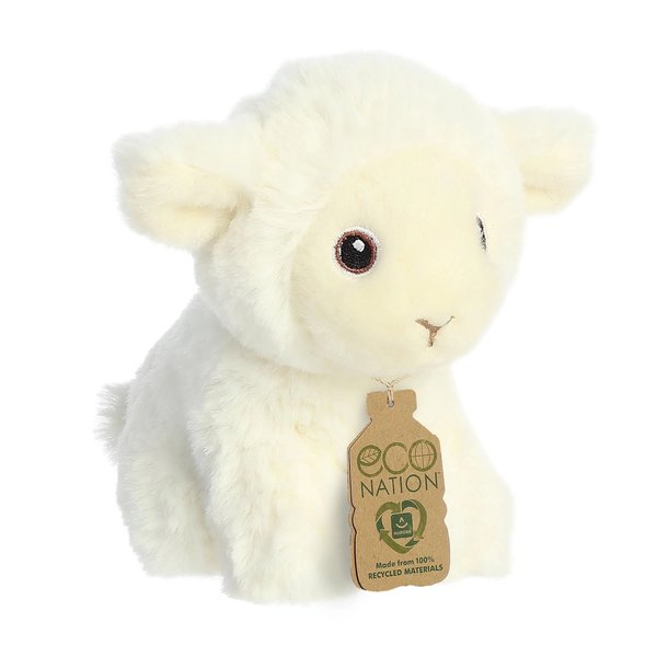Toy-Eco Plush Animal-Mini Lamb - PLENTY Mercantile & Venue Toy-Eco Plush Animal-Mini Lamb - PLENTY Mercantile & Venue