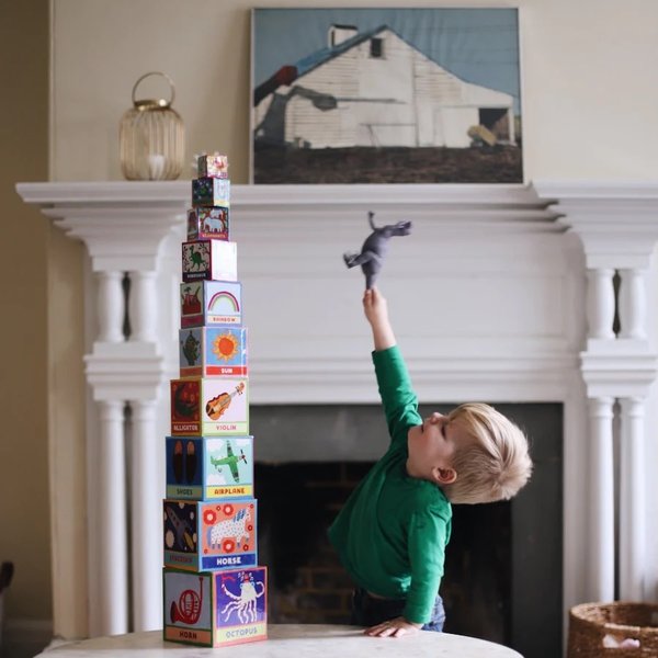 Toy | Tot Tower | First Words - PLENTY Mercantile & Venue