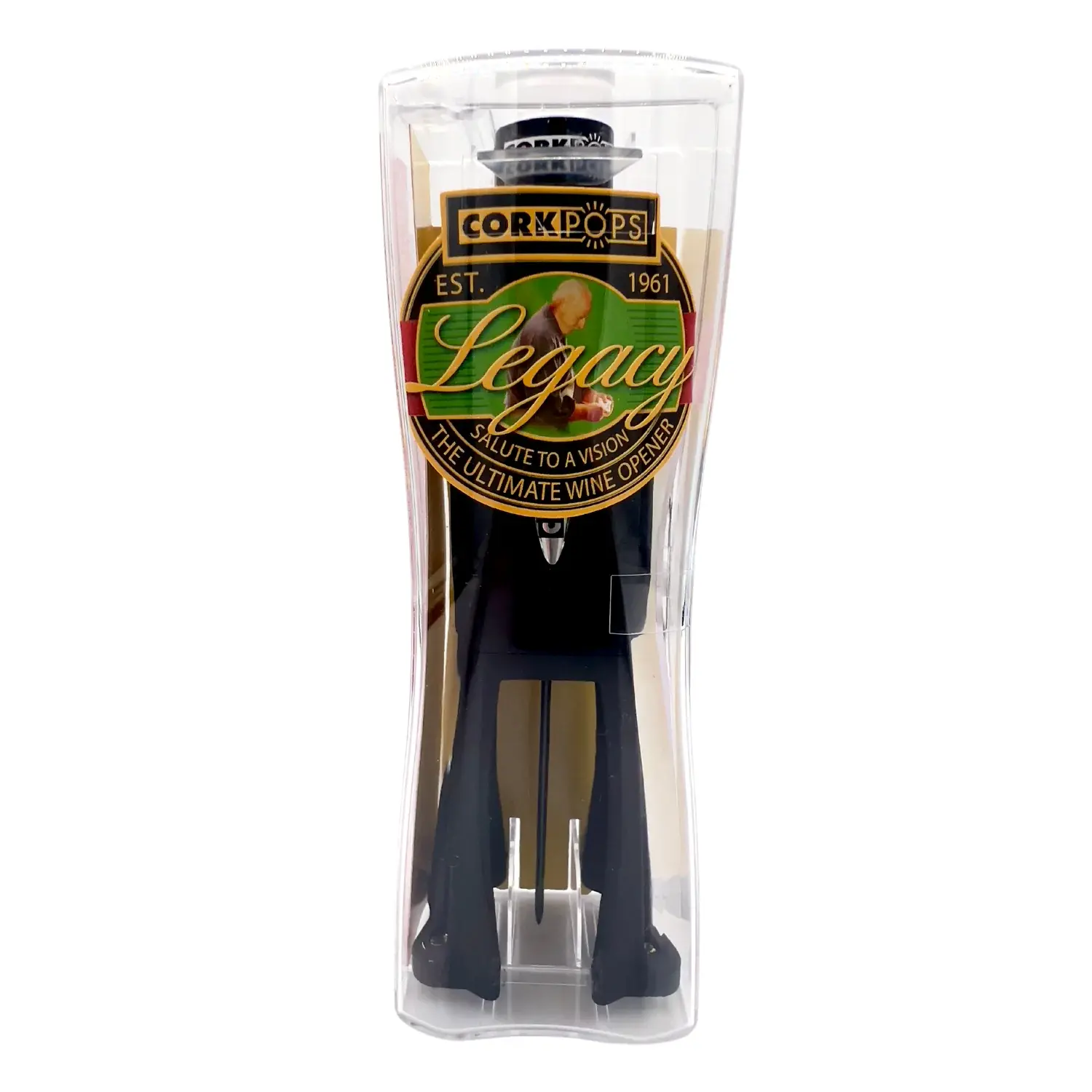 Cork Pops | Legacy | Black - PLENTY Mercantile & Event Venue