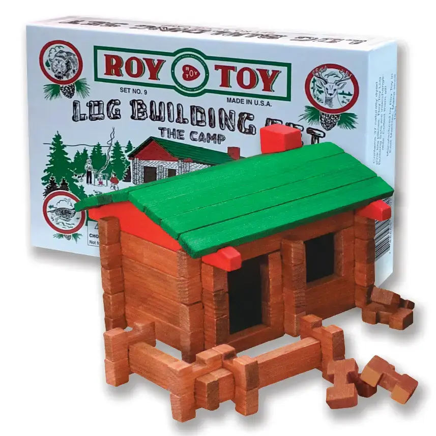 Toy | Log Building Set | 1930's Original Camp - PLENTY Mercantile ...