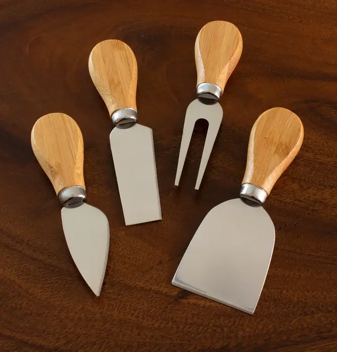 Cheese Knife Set | 4-Piece - PLENTY Mercantile & Event Venue