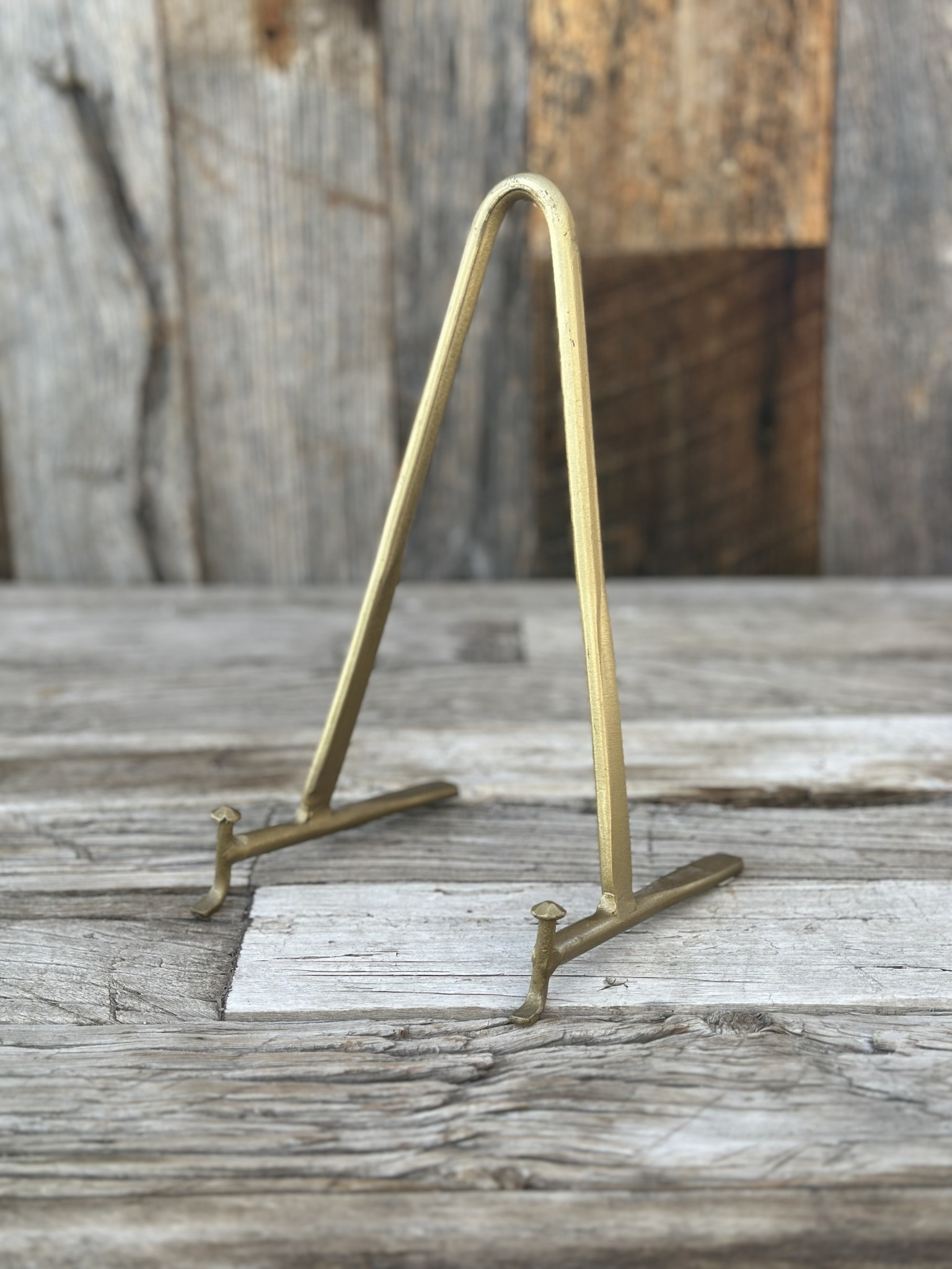 Blue Ocean Traders Antique Brass Display Stand Medium - Island Farm