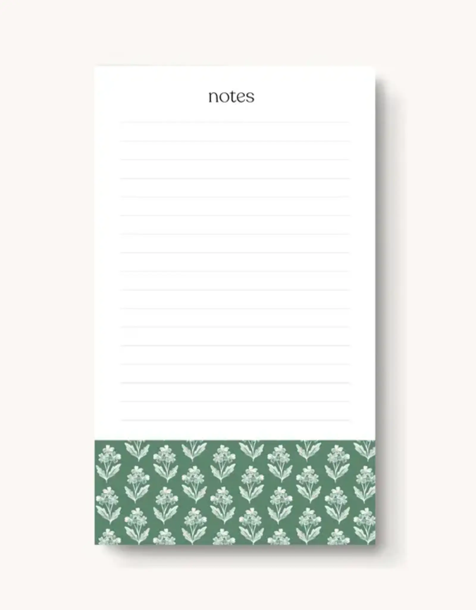 Forget Me Nots Sage Lined Notepad - Wanderlust Boutique & General Store ...