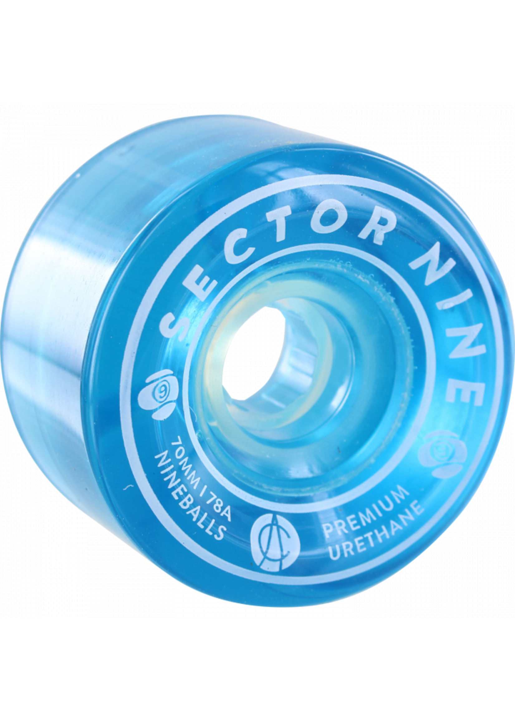 Sector 9 Nineballs 70mm Wheels - 78a | Clear Blue - Pathfinder of WV