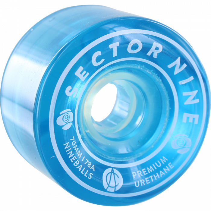Sector 9 Nineballs 70mm Wheels - 78a | Clear Blue - Pathfinder of WV