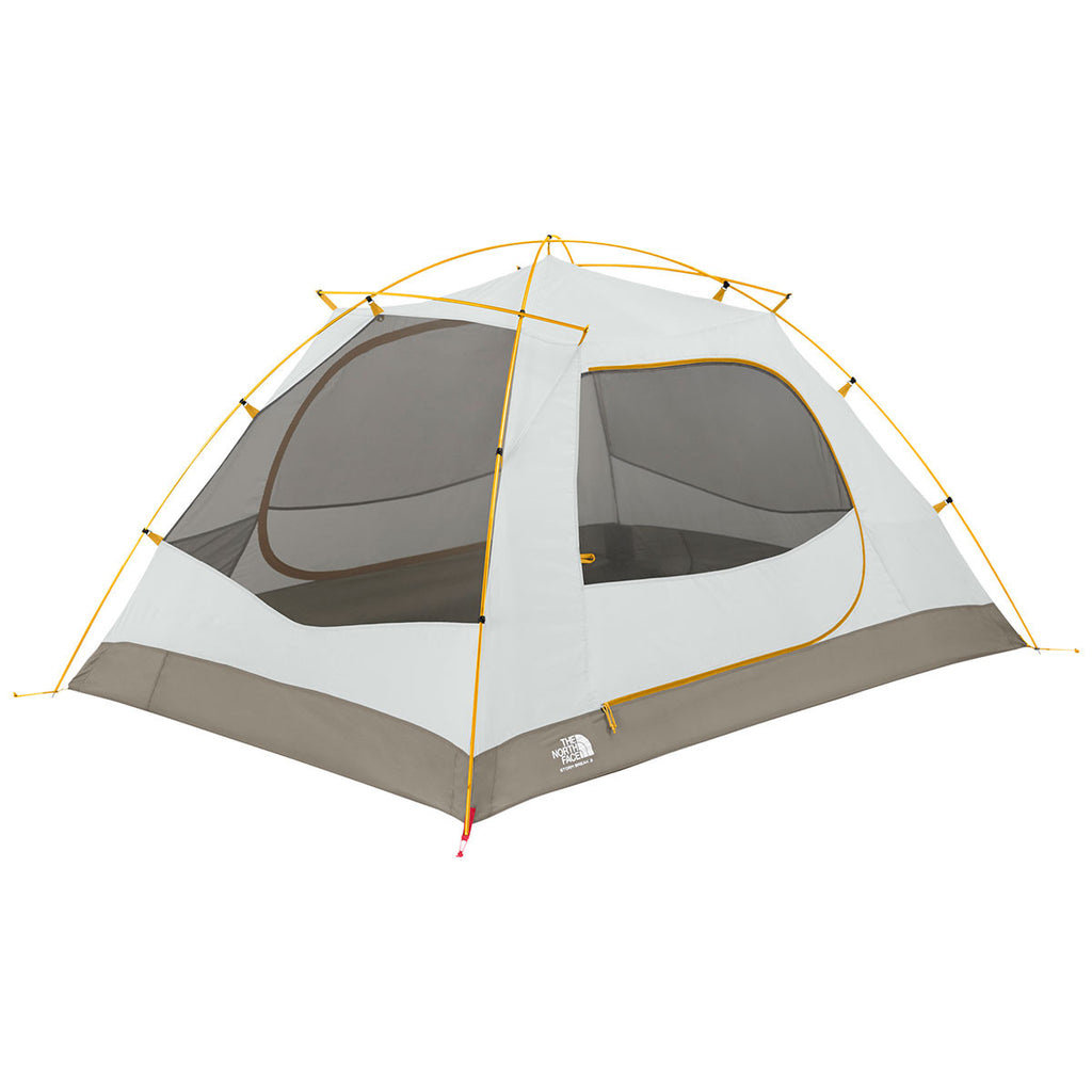 The North Face Stormbreak 3 Tent - Castor Grey / Arrowwood Yellow ...