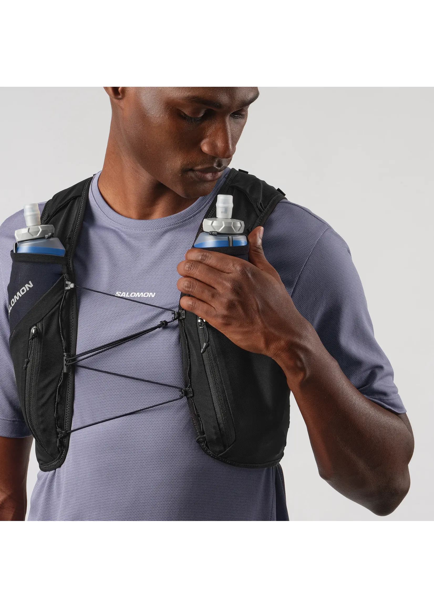 Salomon Adv Skin 12 Unisex Running Vest with Flasks - Pathfinder of WV