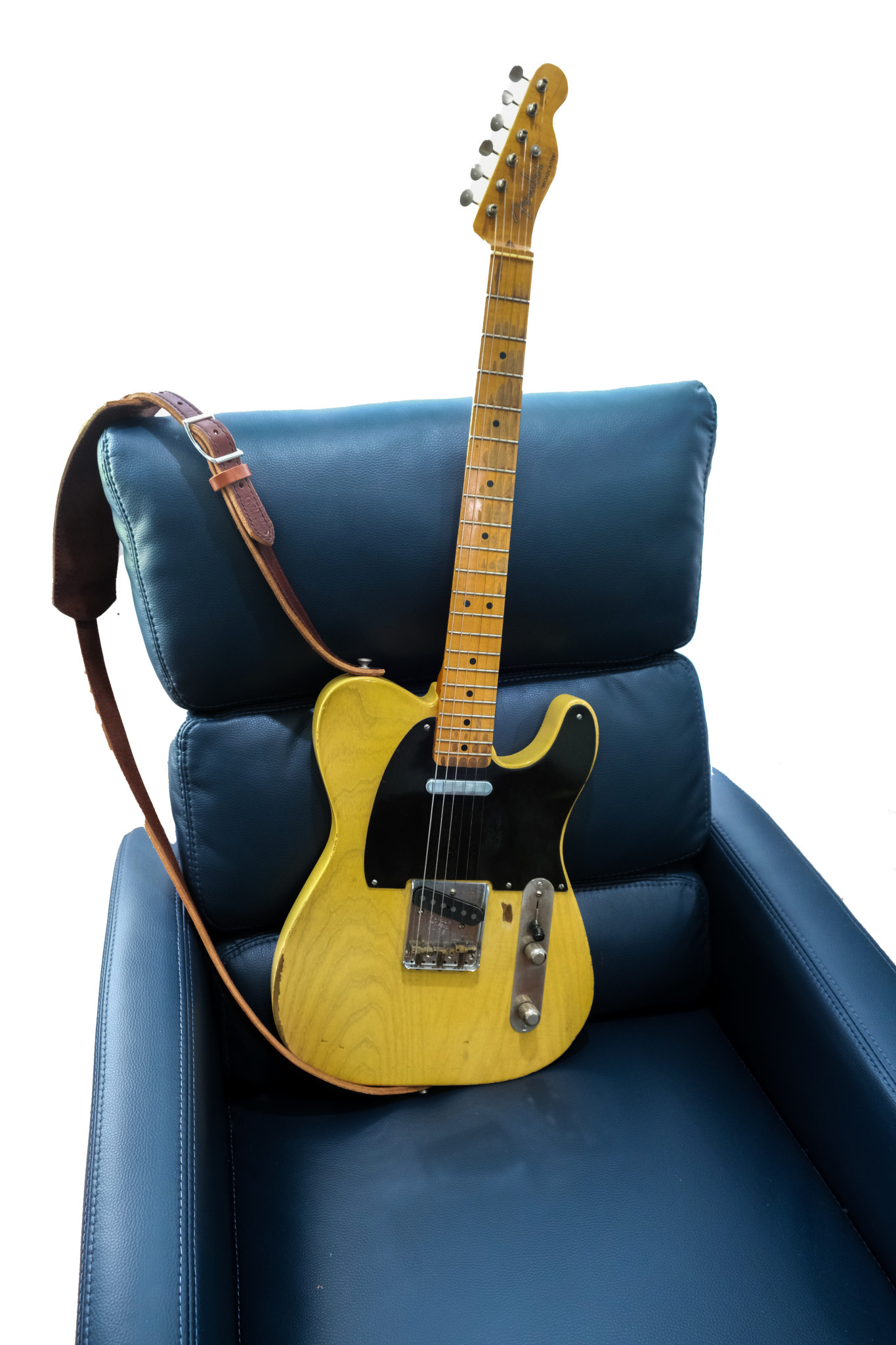 The "JD" Players Guitar Strap - Quillin Leather & Tack, Inc