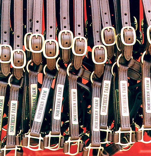 Quillin Classic Engraved Name Plates - Custom Leather Horse Halters ...