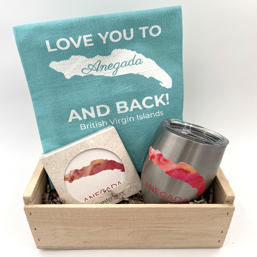Anegada Lover's Gift Box - BVI Made - Nutmeg and Co.