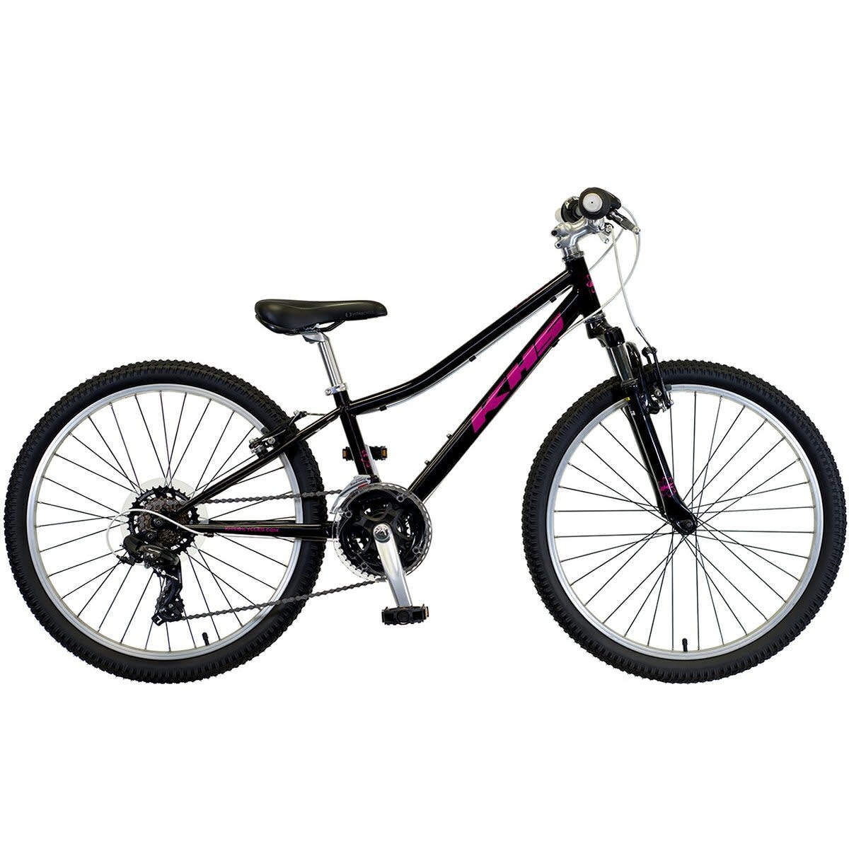 Bicycle 2022 KHS T-Rex 24"WH Girl's Black - Velocity Bicycle Service