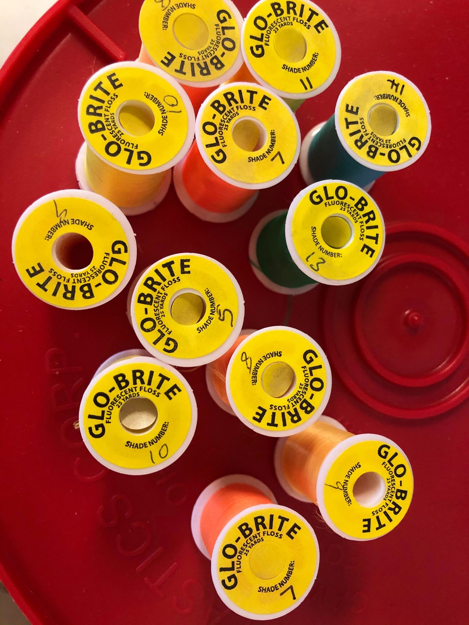 Glo-Brite Fluorescent Floss - Tackle Shack