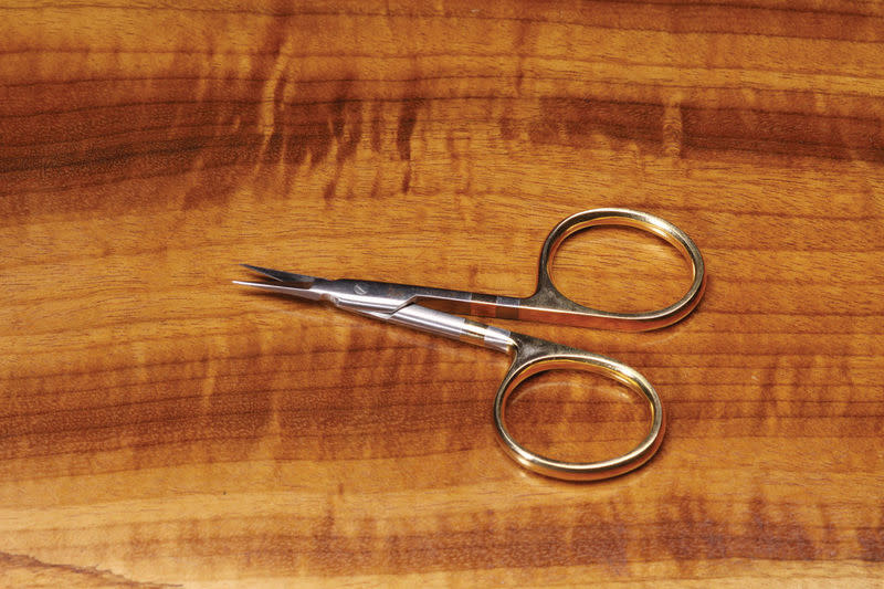 Dr. Slick Arrow Scissor, 3-1/2", Gold Loops, Straight - Tackle Shack